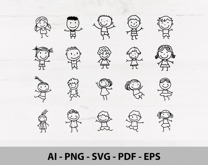 Stick Figures Svg Bundle, Stick People Svg, Stick Figures Svg, Stick ...