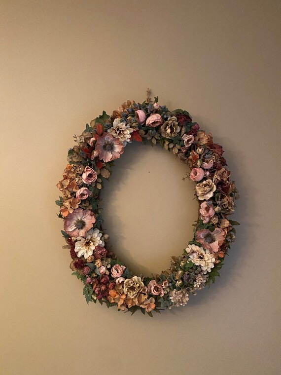 24 Inch Oval Victorian Wreath | Etsy