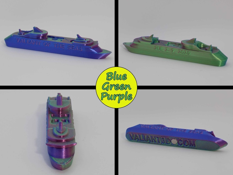 Packs of Personable Miniature Cruise Ship Souvenir Magnets - Perfect ...