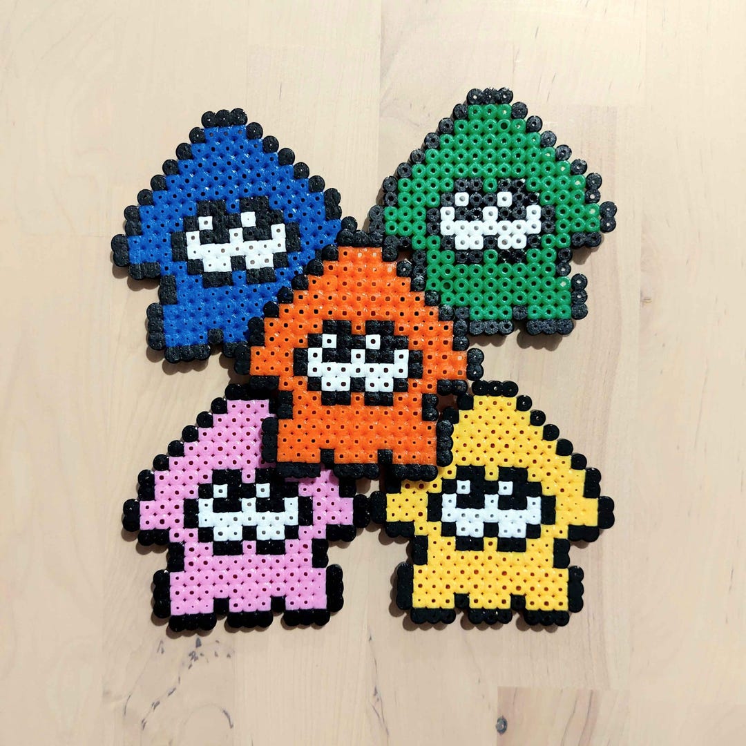 Splatoon Squid Pixel Art (any Color) - Wall Decoration - Etsy UK