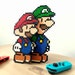 Mario Characters (paper Mario) Pixel Art Perler - Wall Decoration - Etsy