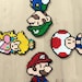 Mario Characters paper Mario Pixel Art Perler Wall Decoration - Etsy