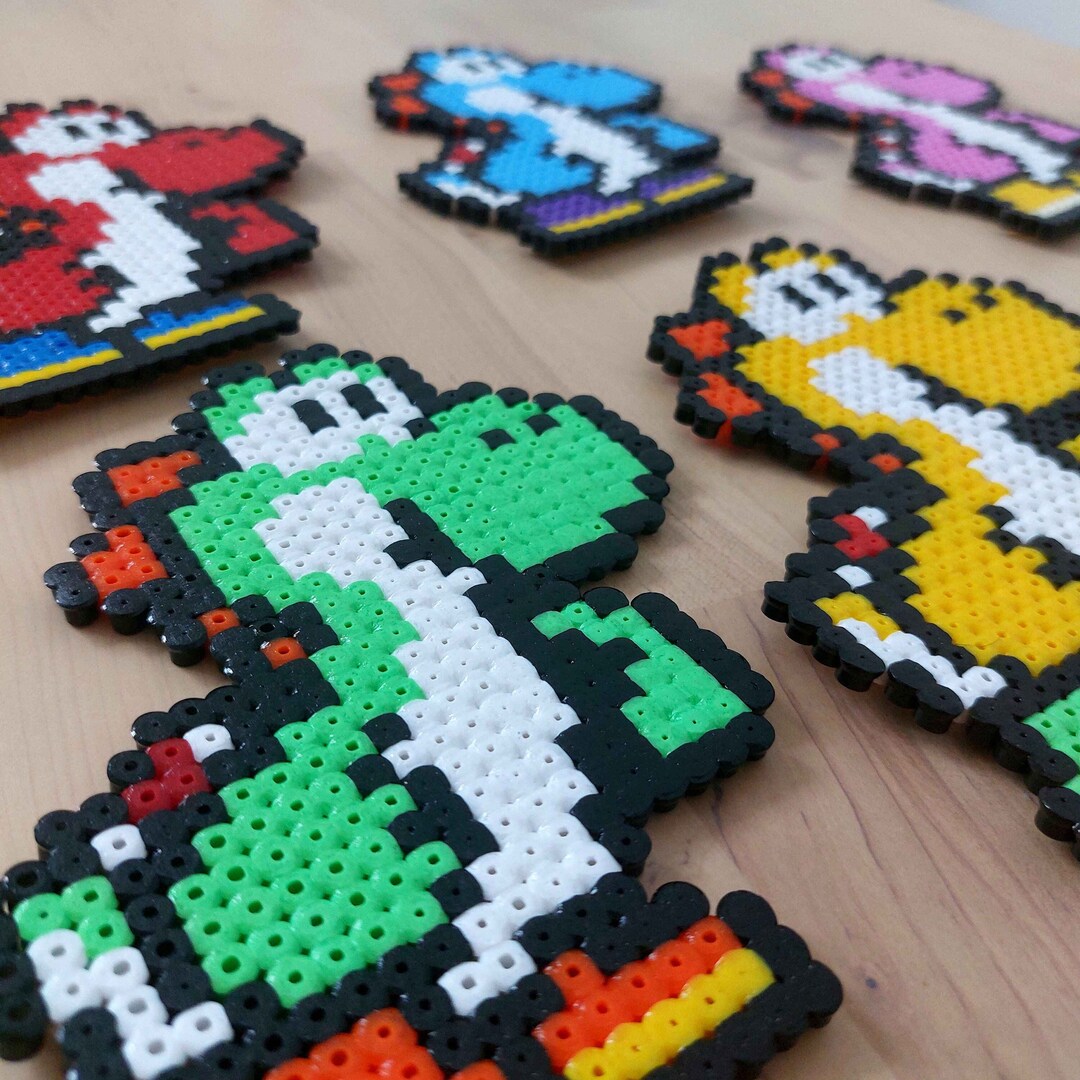 Yoshi + Pixel Art Egg (color of Your Choice) - Wall Decoration - Etsy