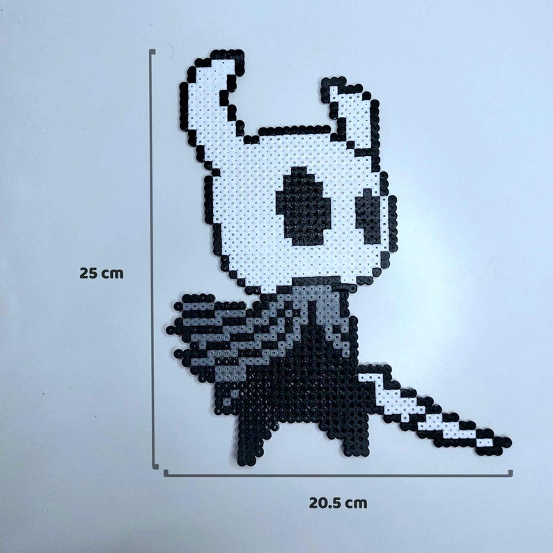 Hollow Knight Pixel Art Perler - 2 Different Poses - Wall Decor - Etsy