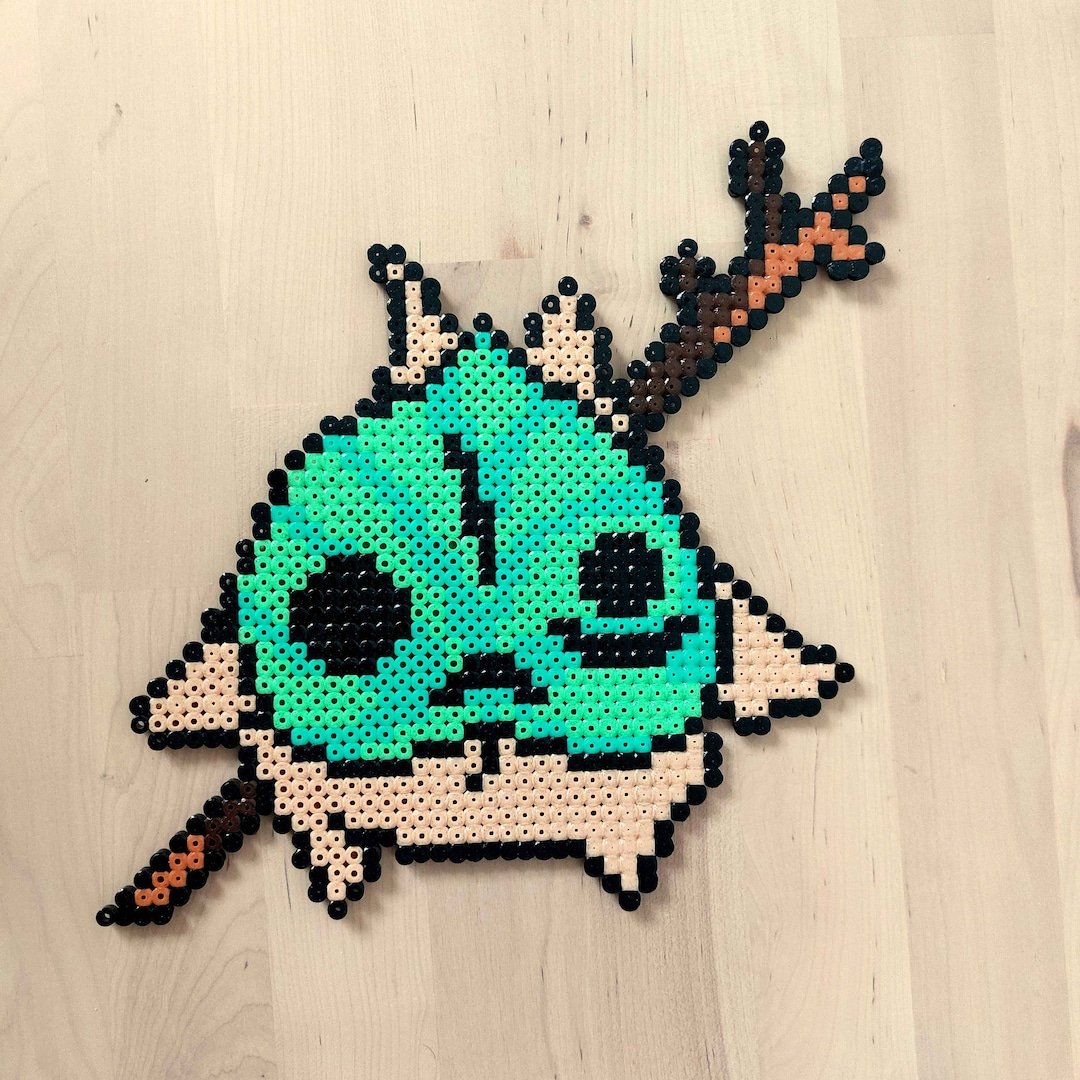 Korogu Dumoria (korok Makar) Pixel Art Perler - Wall Decoration - Etsy