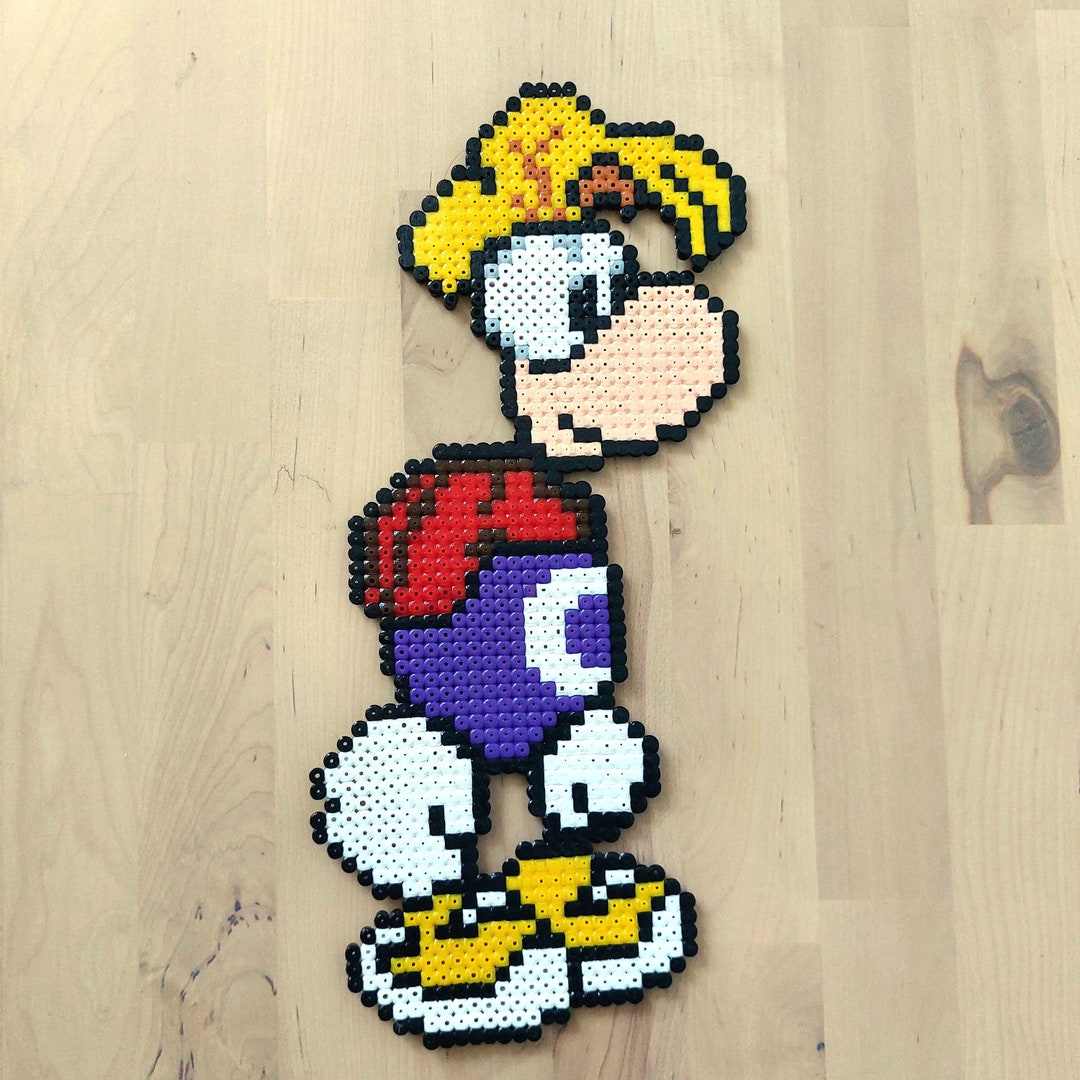 Rayman Pixel Art Perler - Wall Decoration - Etsy