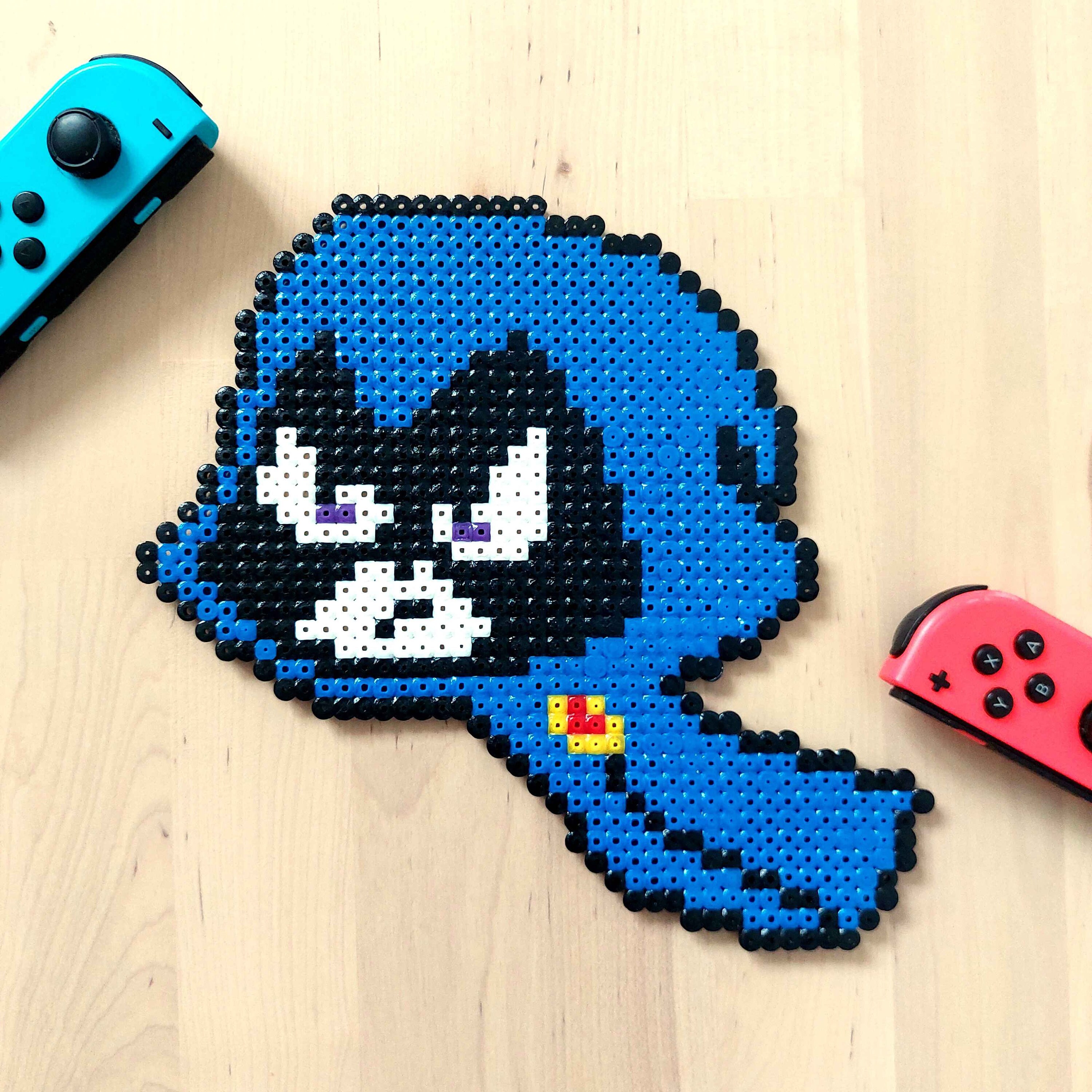 Raven Teen Titans GO Pixel Art Perler Wall Decor - Etsy