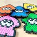 Splatoon Squid Pixel art (any color) - décoration murale - Etsy France