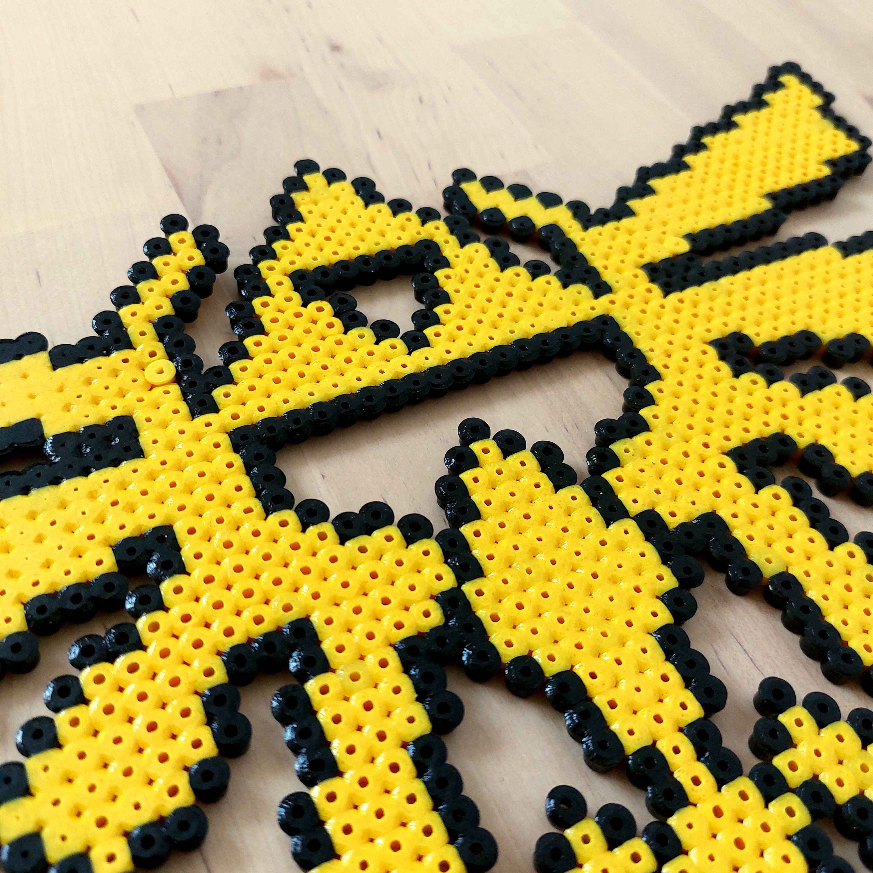 Triforce Legend of Zelda Pixel Art Perler - Wall Decor - Etsy