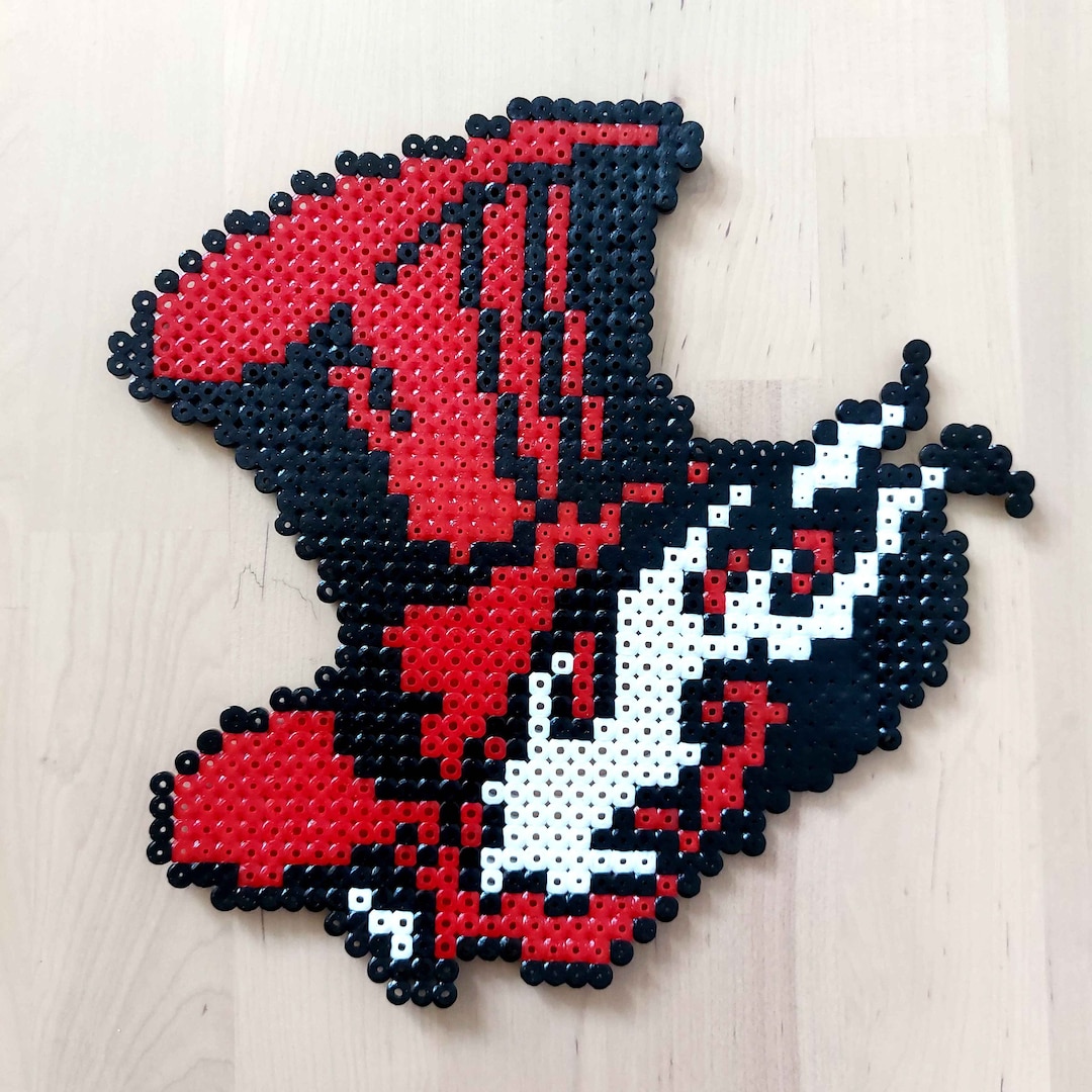 Persona 5 Logo Pixel Art Perler Wall Decoration - Etsy
