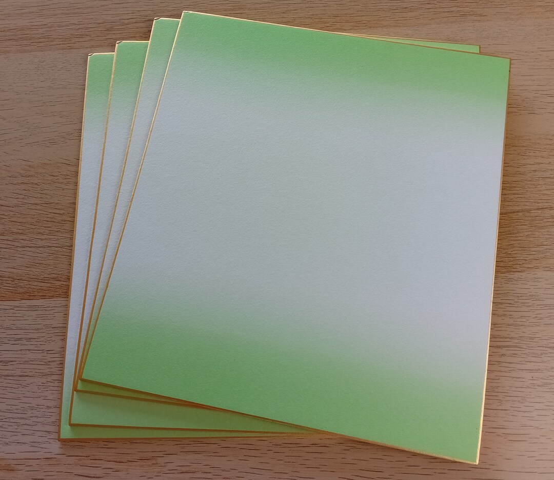 4 Blank Vintage Japanese Shikishi Board, Cardboard, Paper for ...
