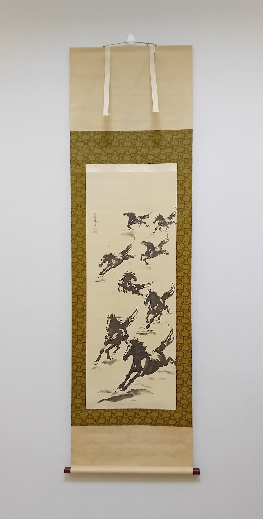 Japanese Scroll, Ink Painting Scroll, Kakejiku, Kakemono, Japan Wall ...
