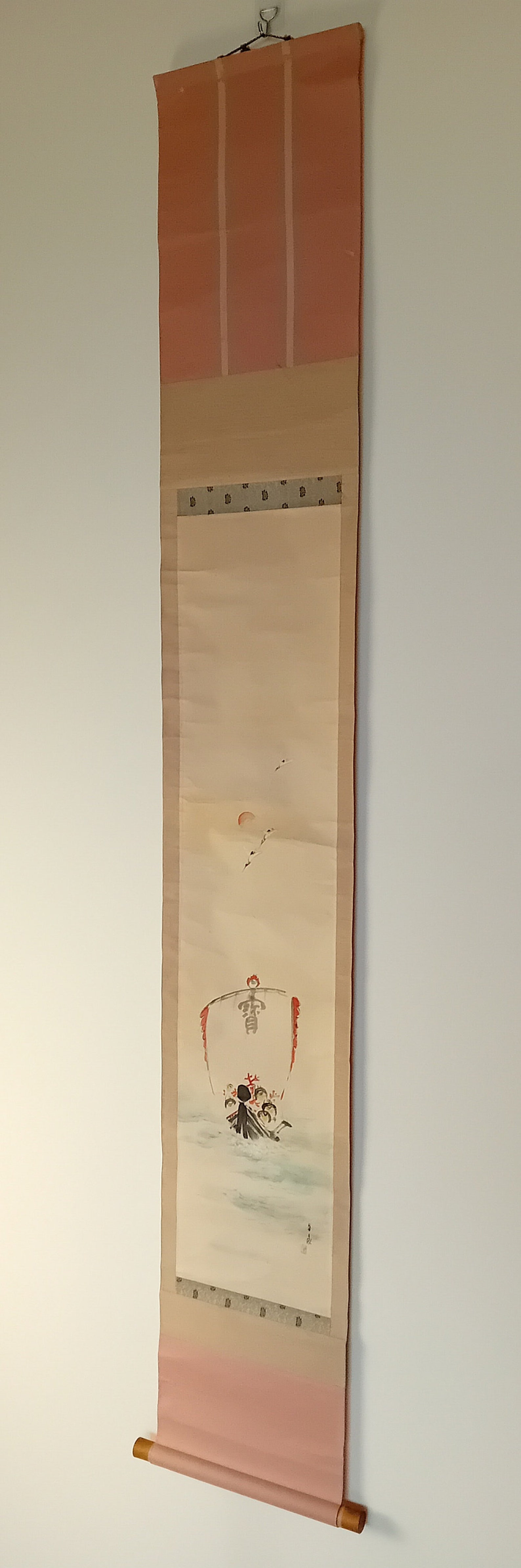 Antique Japanese Scroll, Scroll Painting, Kakejiku, Kakemono, Japan ...