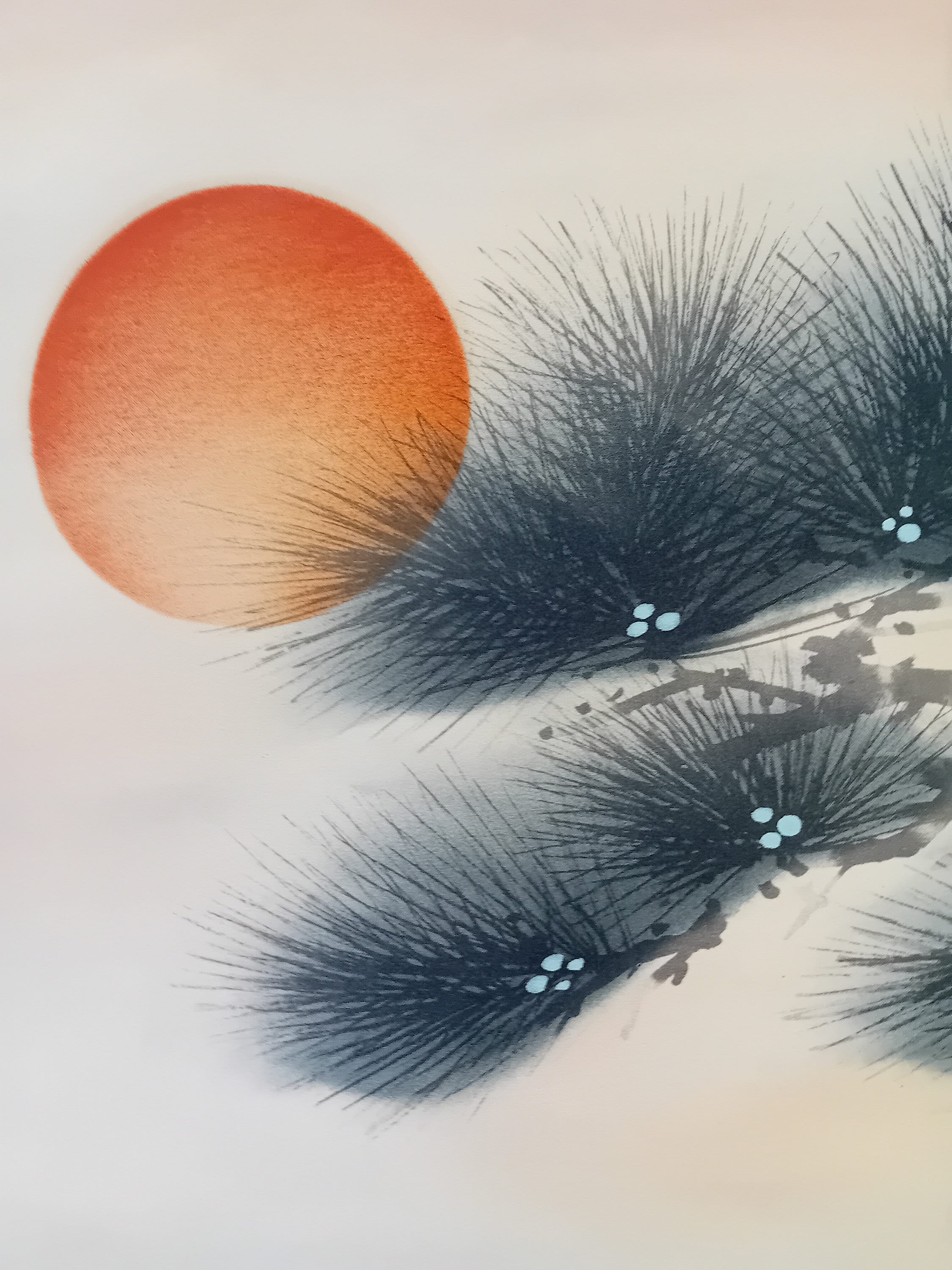 Original Vintage Japanese Scroll Scroll Painting Kakejiku - Etsy