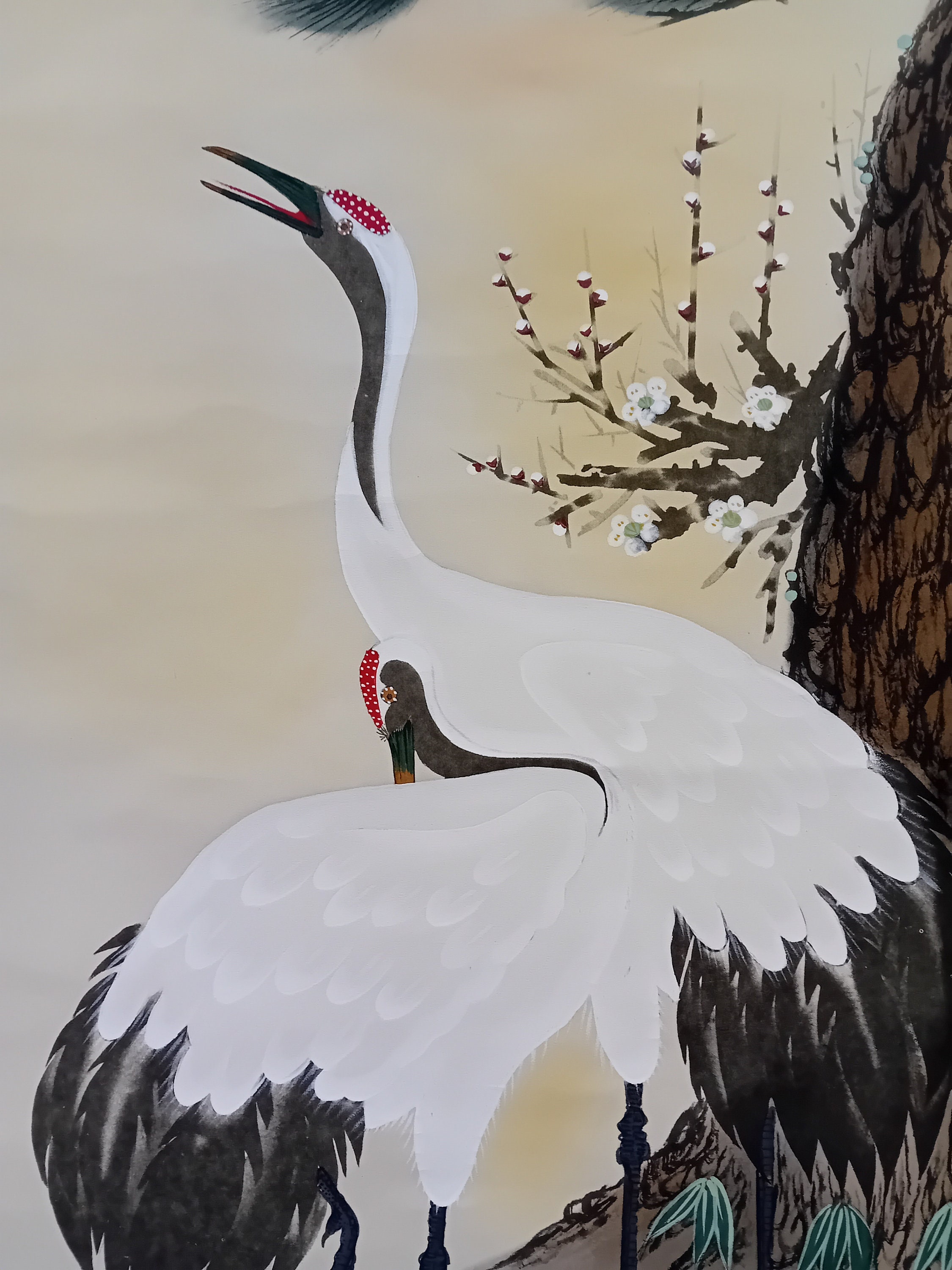 Original Vintage Japanese Scroll Scroll Painting Kakejiku - Etsy