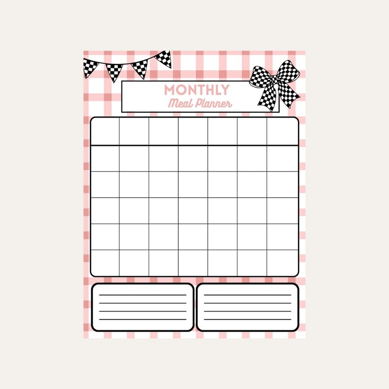 Editable Meal Planner, List for First Responders | Weekly Template ...