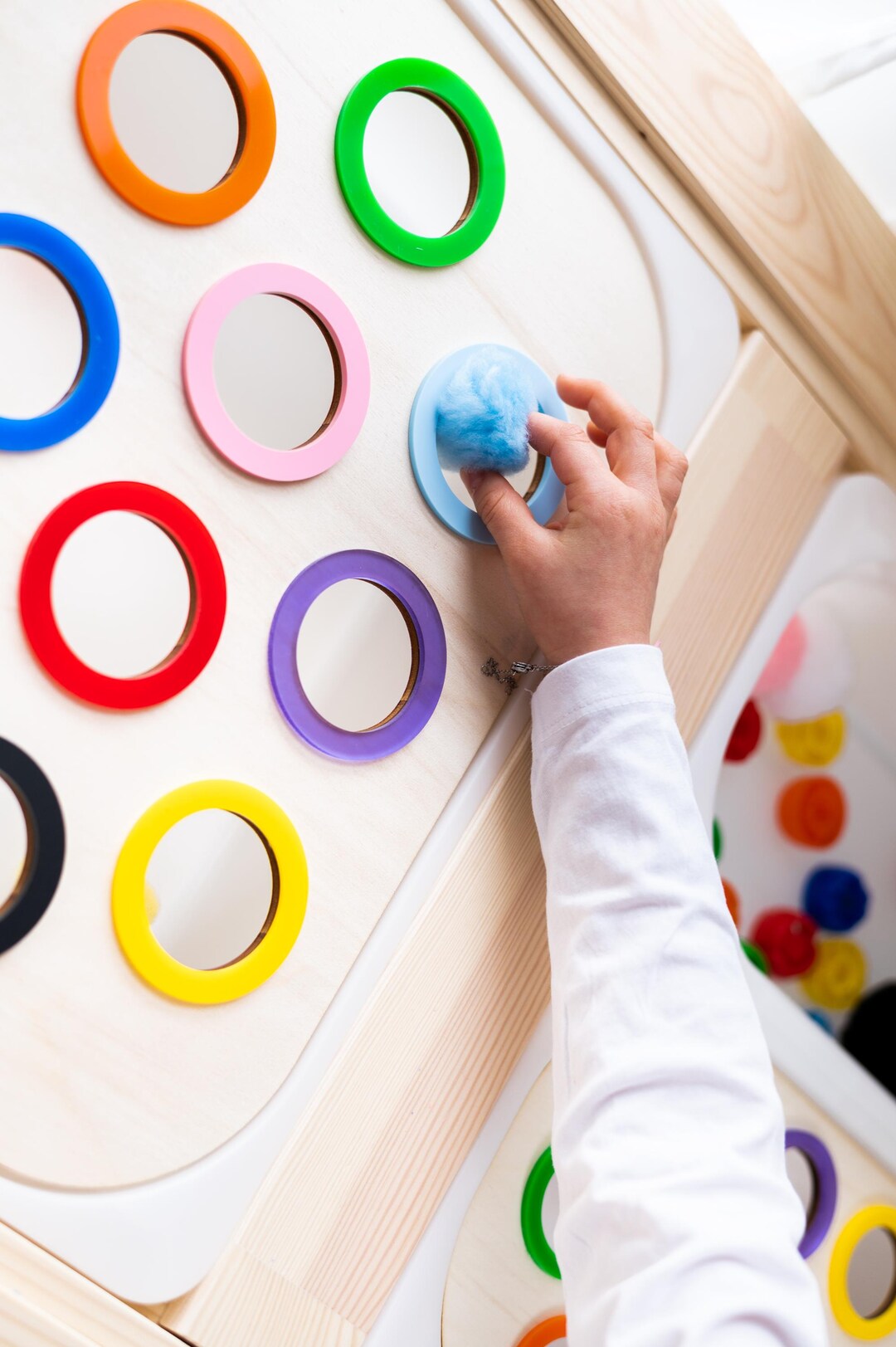 Igelkind Sorting Board Primary Colors Colors Color Theory Fine Motor ...