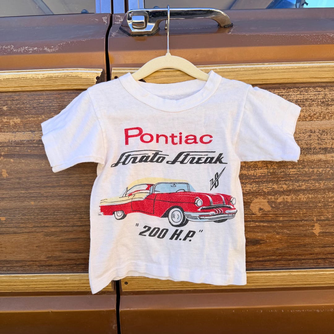 Vintage 1950s-60s Pontiac Strato Streak V8 “my Dad Drives a Pontiac ...