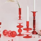 Red Candleholder - Etsy