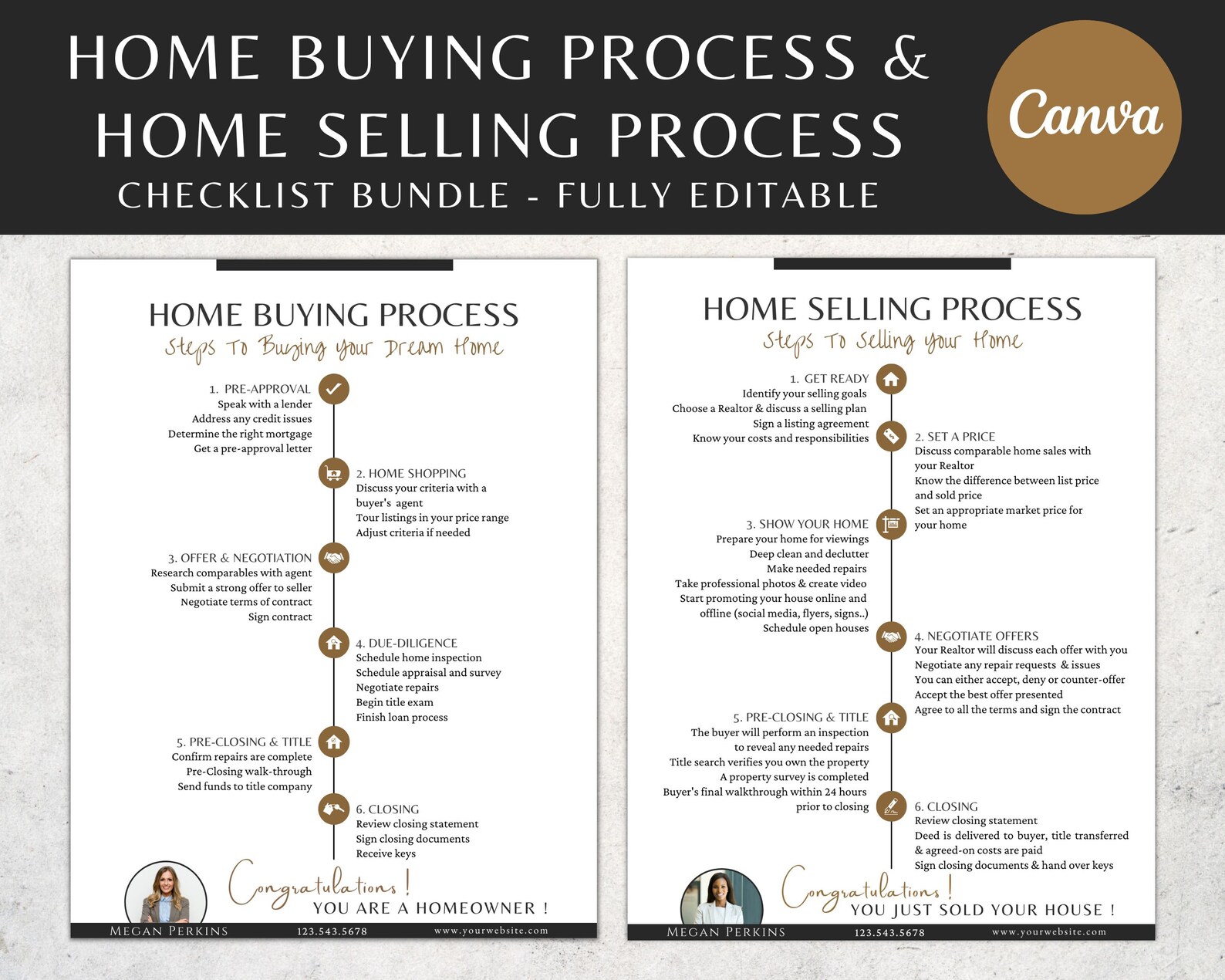 Home Buying Process Flyer Home Selling Process Flyer - Etsy