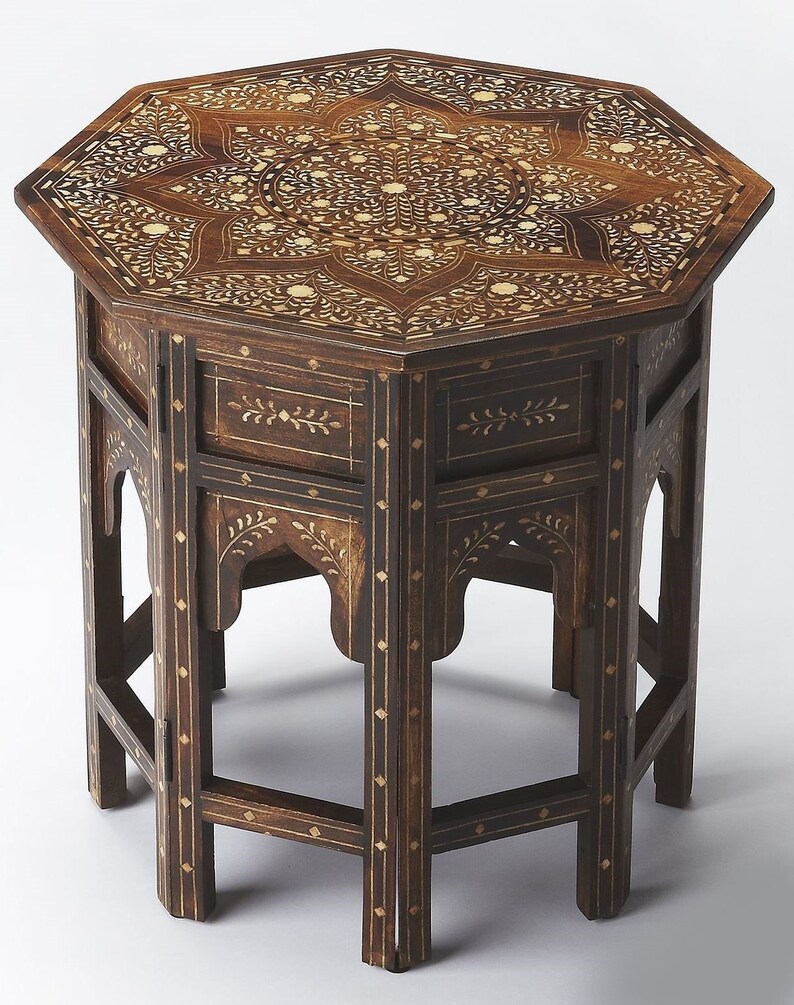 Inlay Coffee Table Bone Inlay Table Inlay Coffee Table Inlay Side Table ...