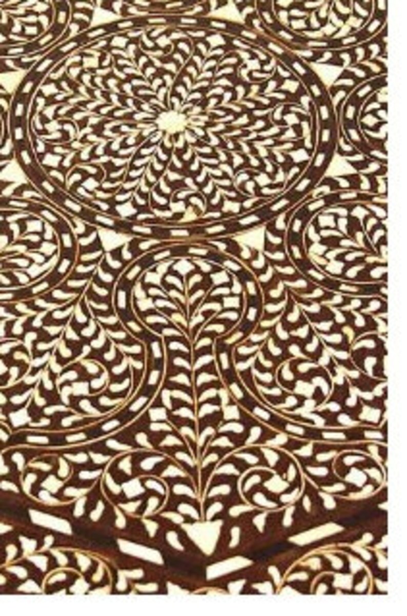 Inlay Coffee Table Bone Inlay Table Inlay Coffee Table Inlay Side Table ...