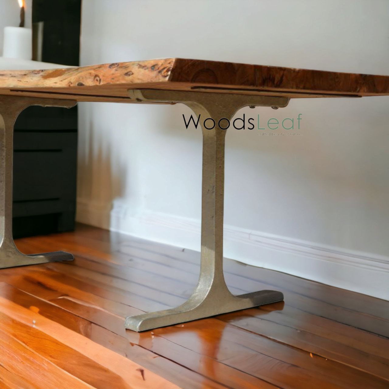 Live Edge Dining Table, Kitchen Table, Wooden Table, Solid Wood Dining ...