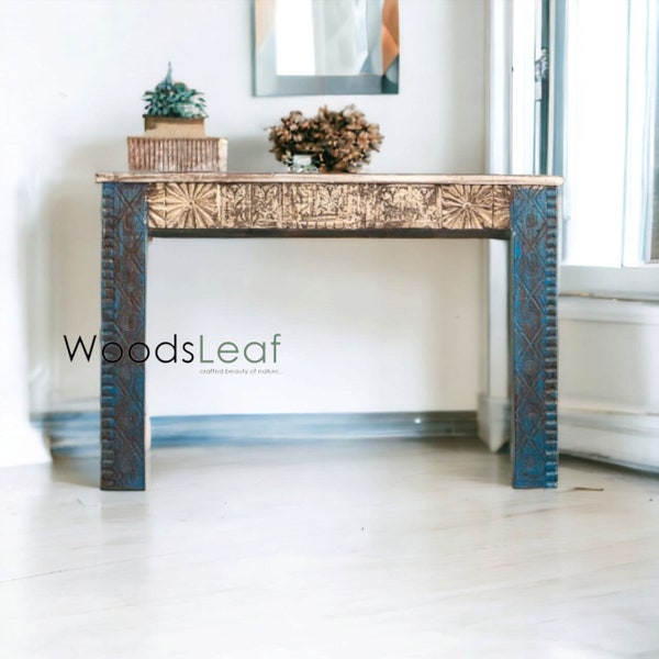 Rustic Console - Etsy