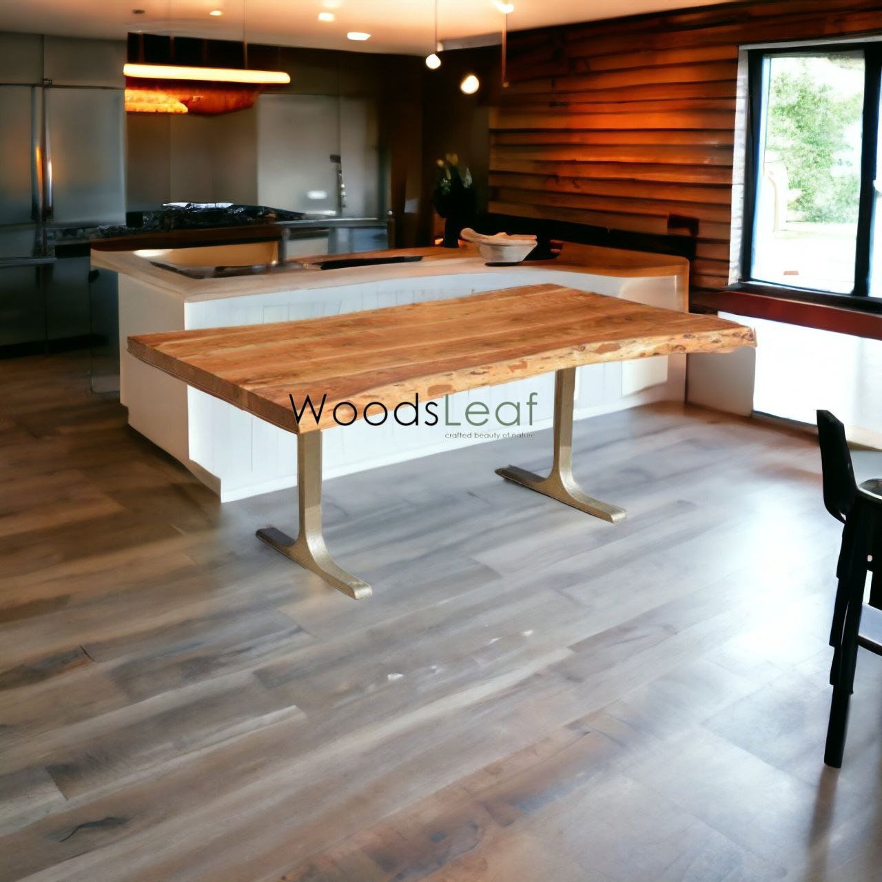 Live Edge Dining Table, Kitchen Table, Wooden Table, Solid Wood Dining ...