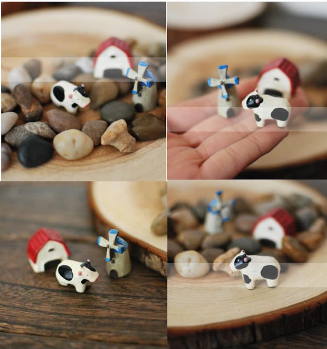 Cute Animal Mini Garden Ornament/ Miniature Succulent Plant Pot ...