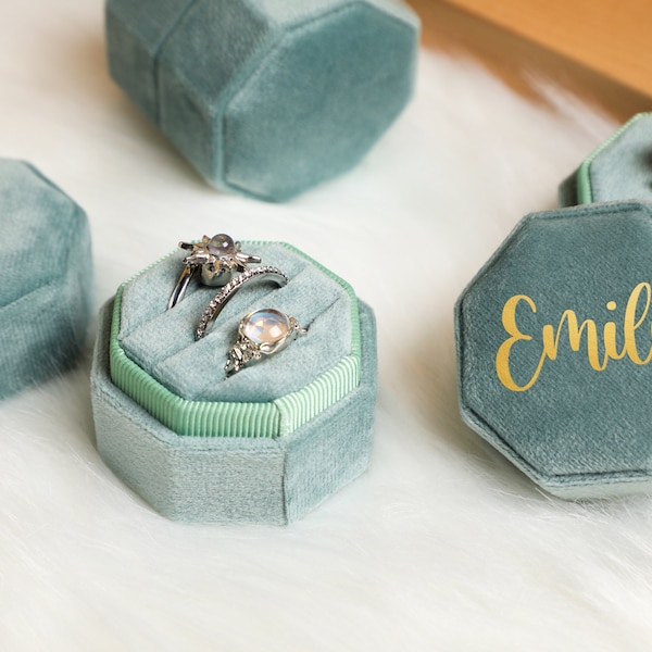 Velvet Ring Box - Etsy