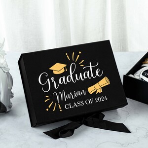 Personalized Graduation Gift Box, 2024 Graduation, Class of 2024 ...