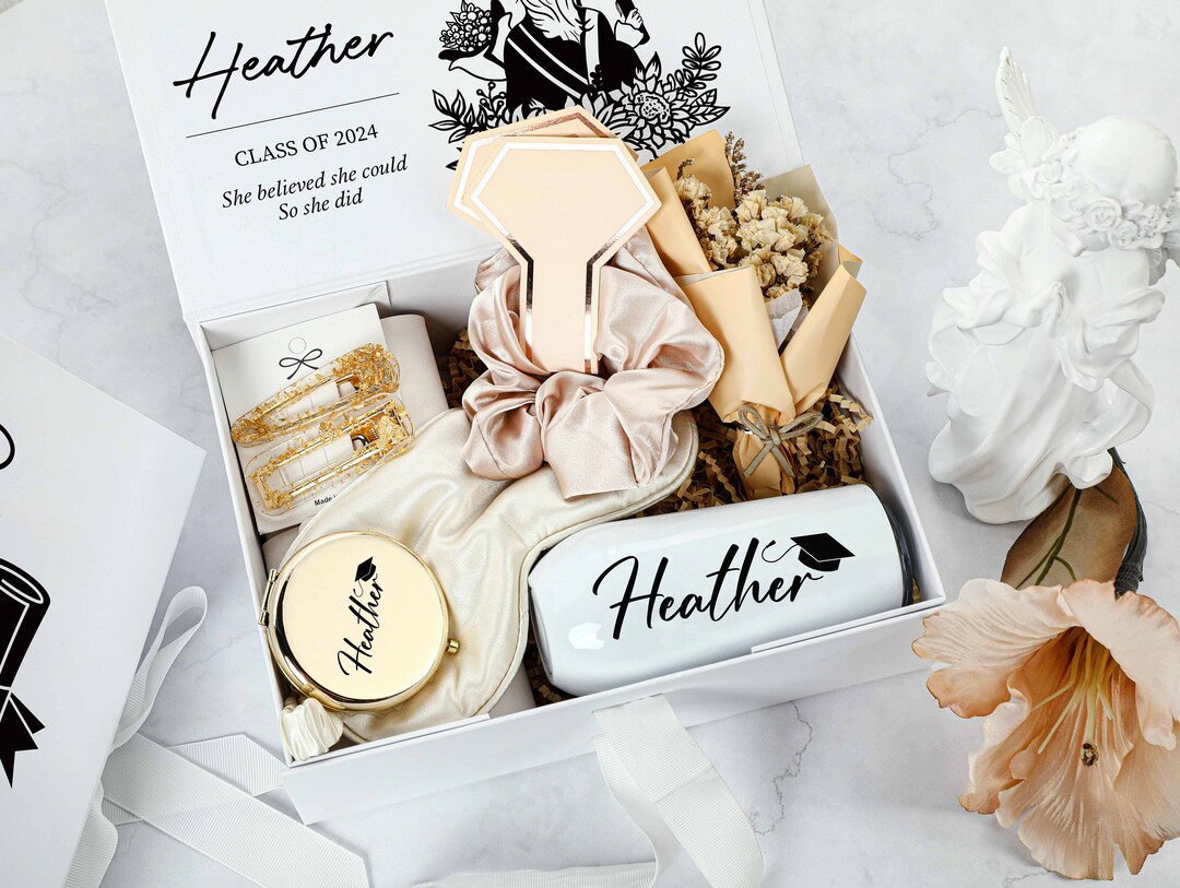 Personalized Graduation Gift Box, 2024 Graduation, Class of 2024 ...
