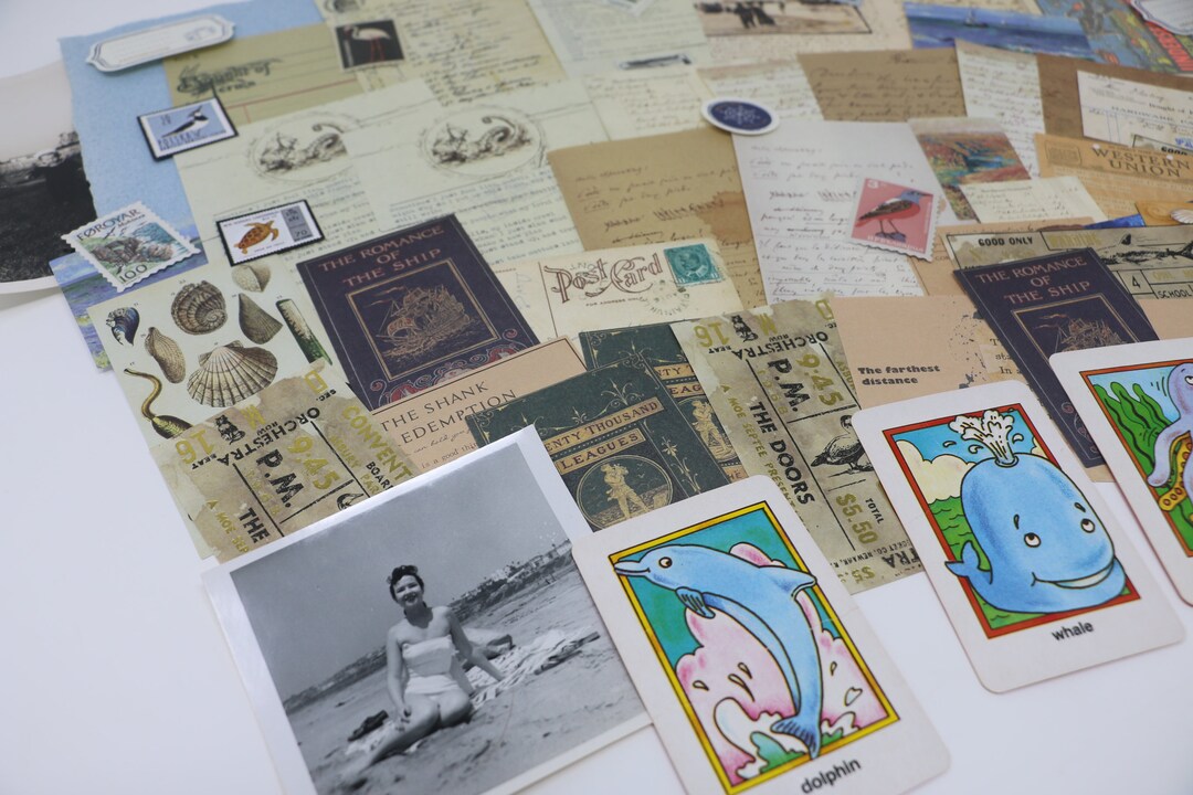Water-themed Journal Kit – Over 100 Pieces for Your Creative Waters - Etsy