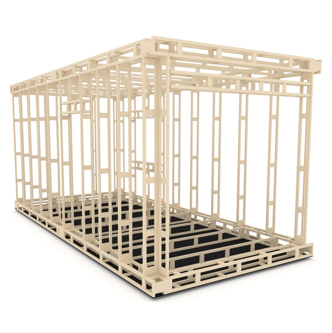 Hempcrete House Double Timber Frame Build It Yourself - Etsy