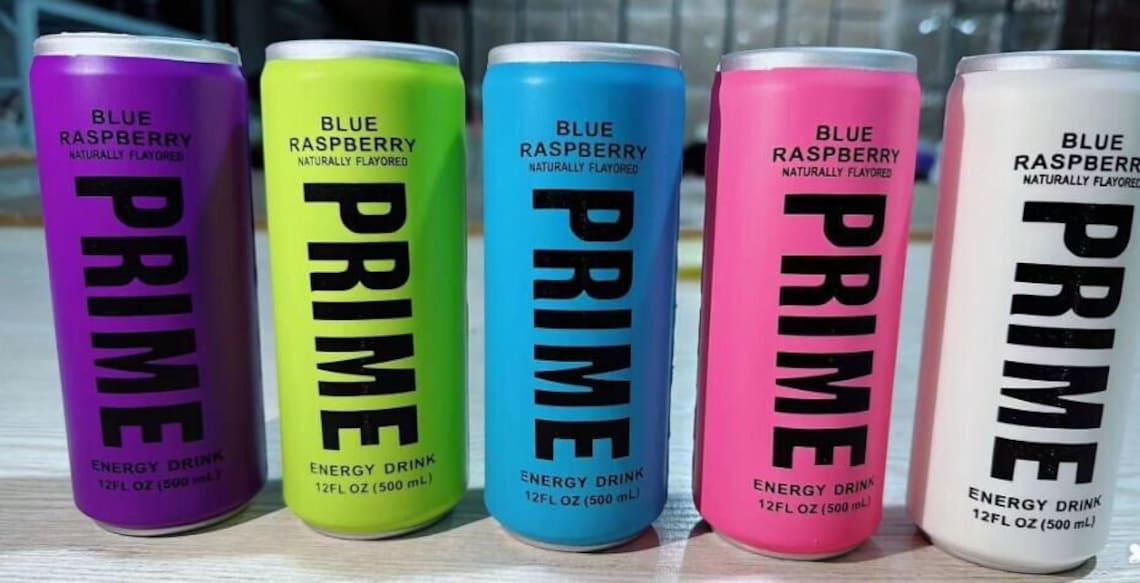 Prime Can Squishies Squishy pack of 5 New Bottle in Market Realistic ...