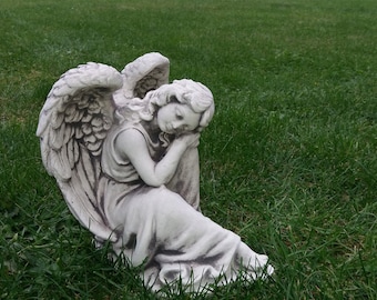 Large Outdoor Angel Statue - Etsy
