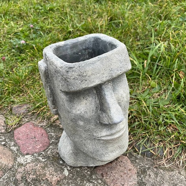 Easter Island Garden Statue - Etsy