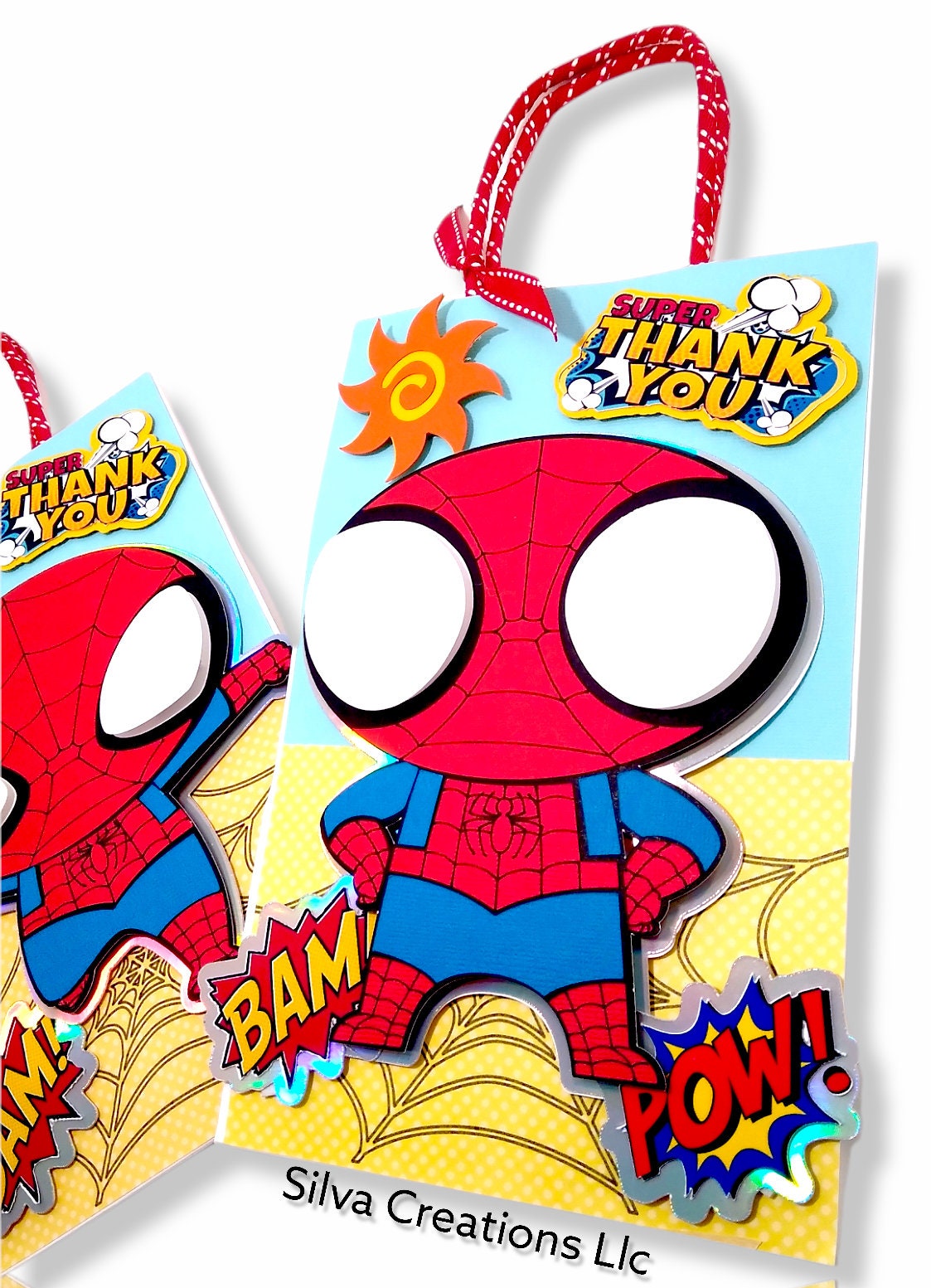 Spiderman Goody Bags, Spiderman Favor Bags, Spiderman Gift Bags ...