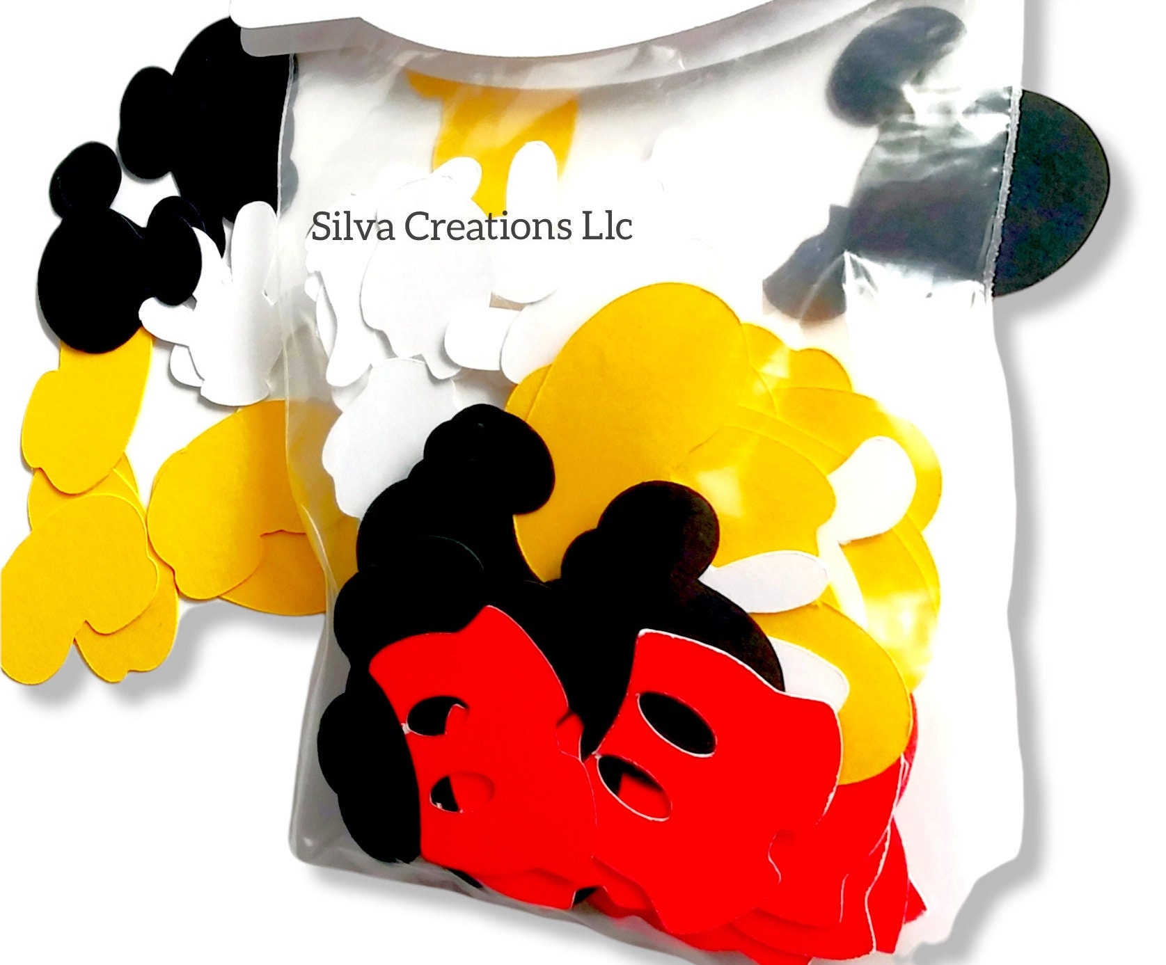 Mickey Mouse Party Confetti, Mickey Mouse Party Decor, Mickey Mouse ...