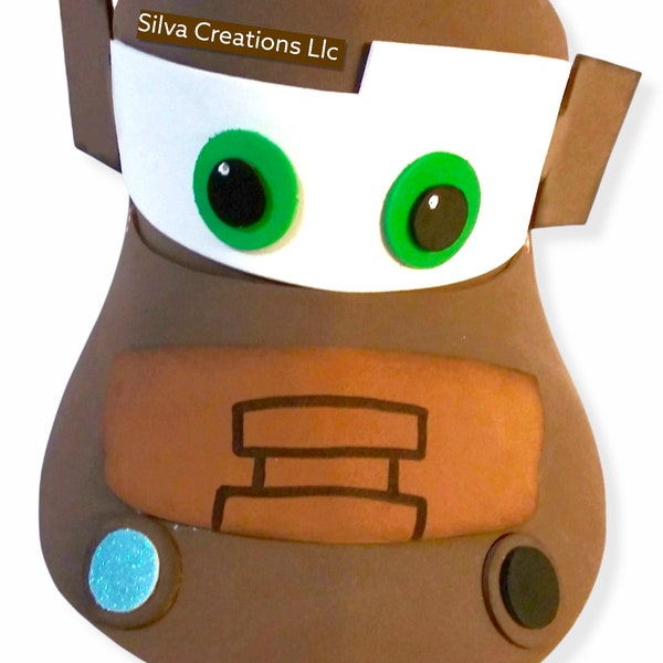 Tow Mater Eyes Svg - Etsy