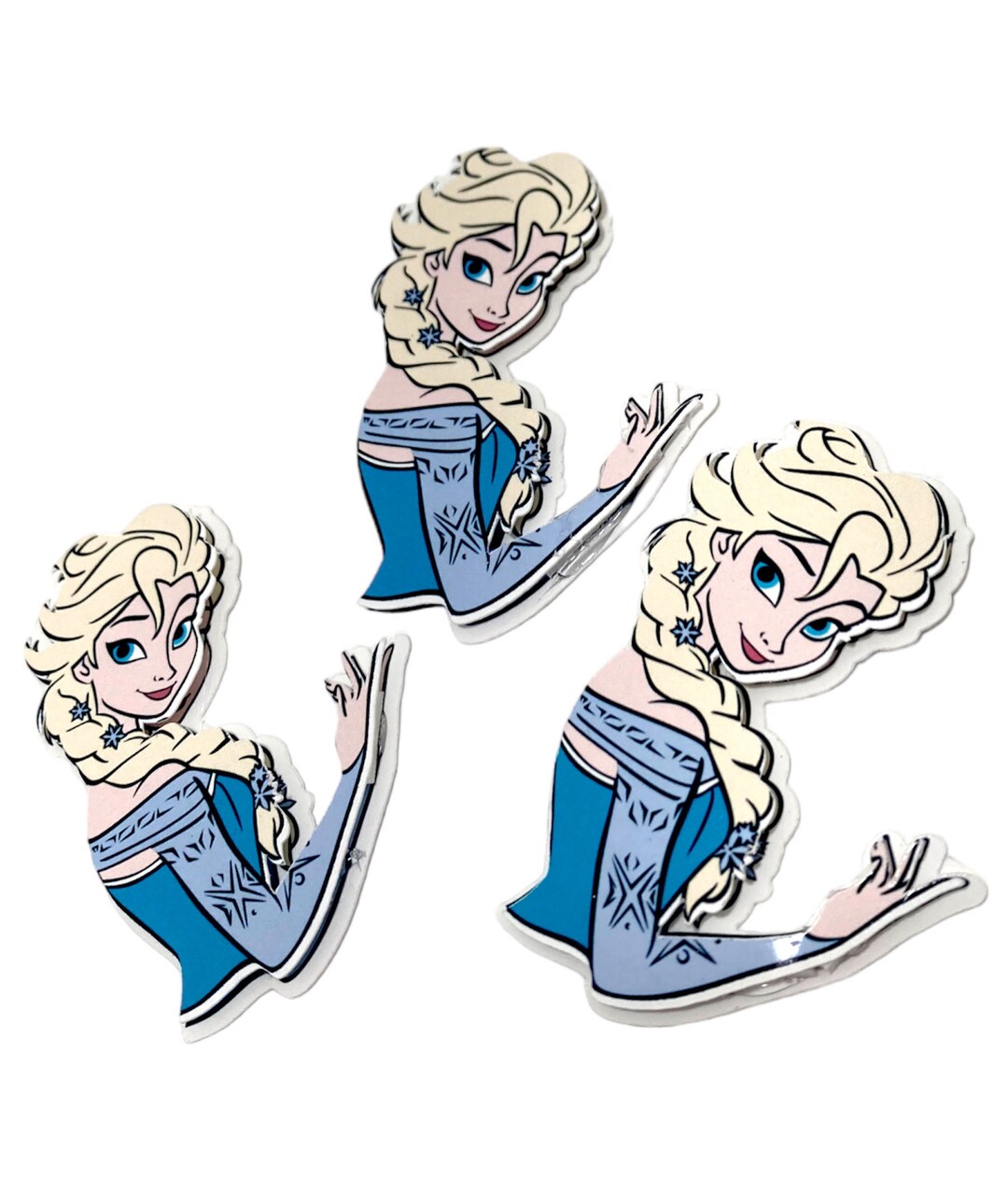 Elsa Cutout Set of 12 and Rapunzel Sun Glitter Cutout Set 6 - Etsy