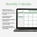 Editable Calendar for Google Sheets, Daily, Weekly, Monthly Task ...
