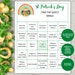St. Patrick’s Day Printable Find the Guest Bingo, Icebreaker Game, Team ...