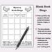 Mystery Book Challenge, Book Bingo Prompts for Adults, Reading ...