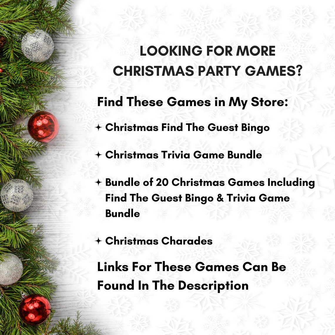 Christmas Friendly Feud Game, Printable Games for Family, Office Party ...