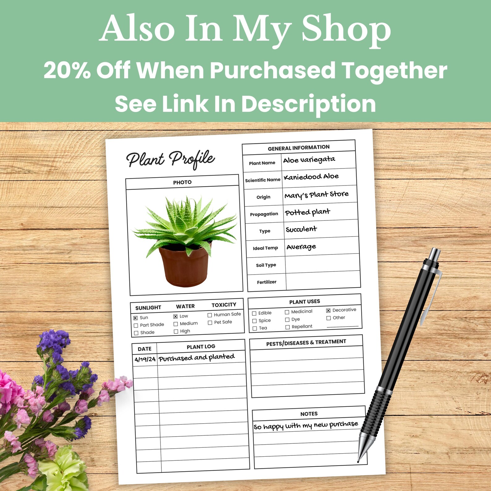 Garden Seed Saver Packet Template, Printable Seed Saver Envelopes ...