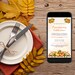 Thanksgiving Digital Invitation, Editable Canva Invite Template ...