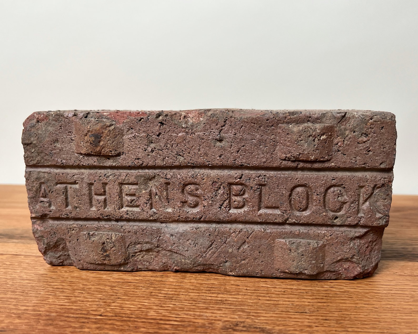 Antique Athens Ohio Brick Block Paver - Etsy