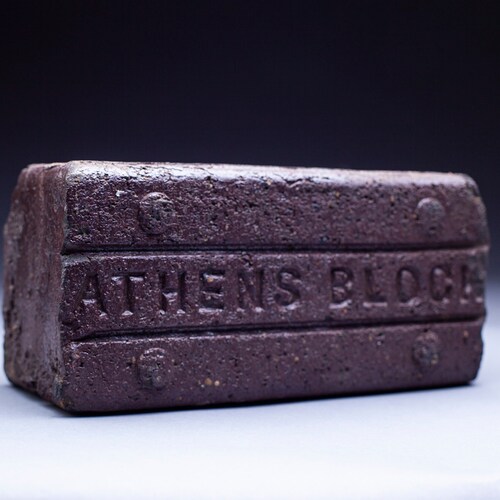 Antique Athens Ohio Brick Block Paver - Etsy